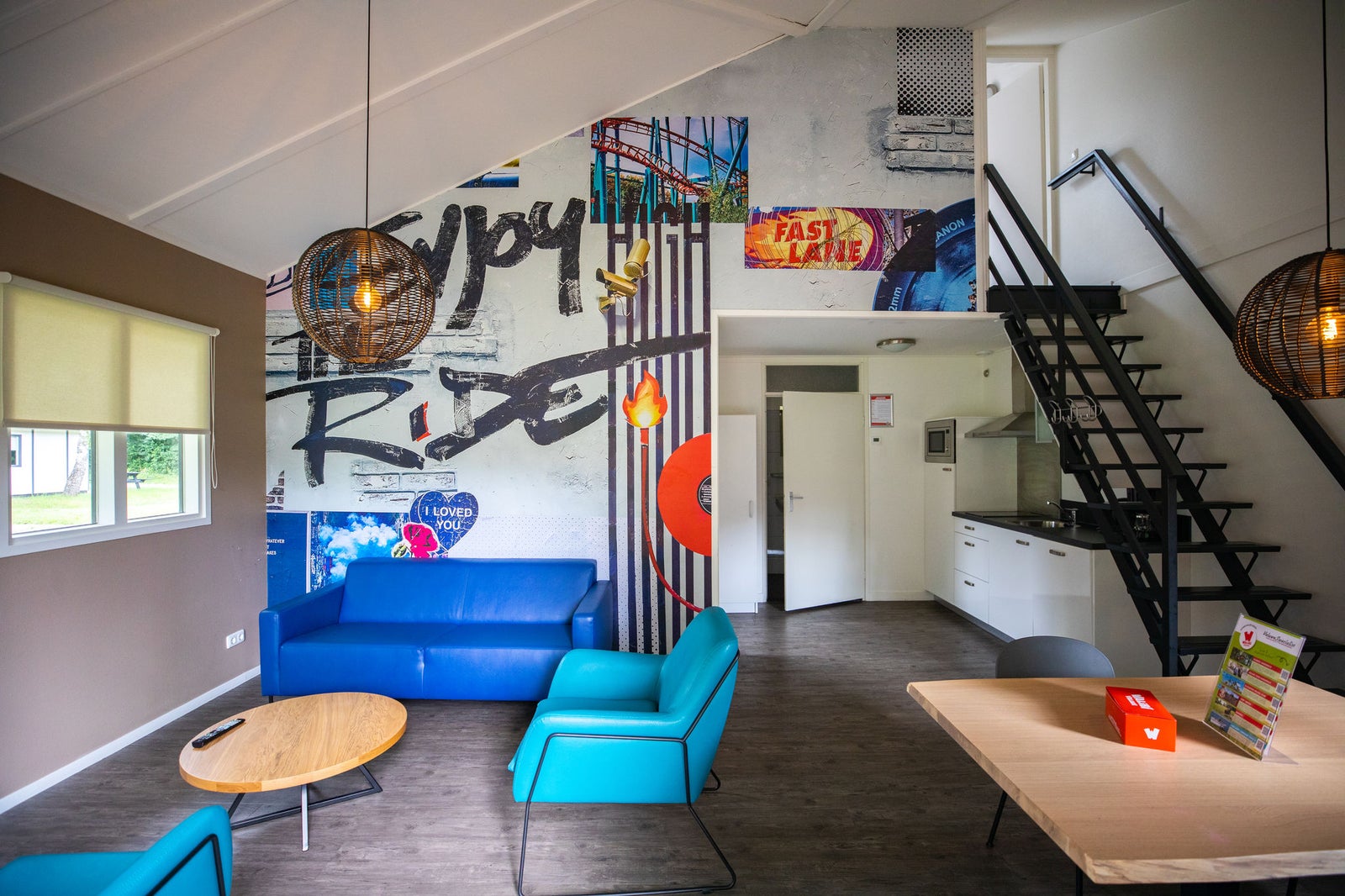 4-person cottage: stay the night in Walibi Village