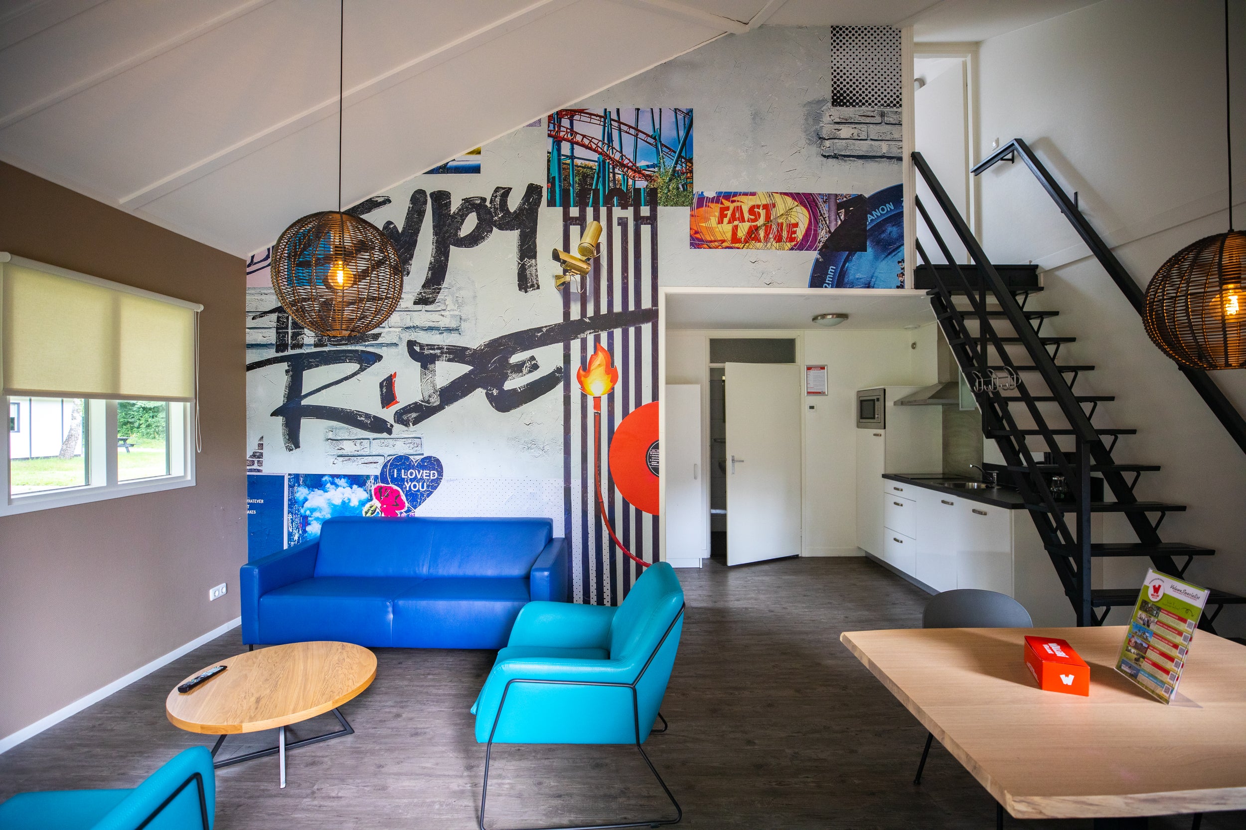 4-person cottage: stay the night in Walibi Village