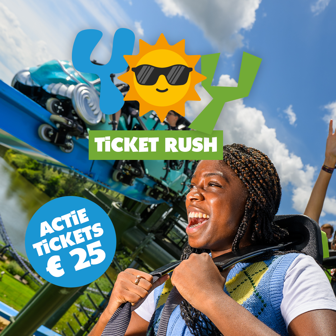 YOY Ticket Rush – Beleef Walibi in augustus voor €25