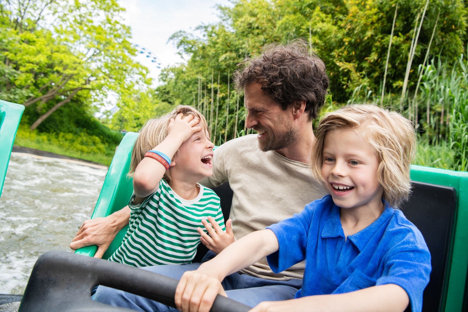 El Rio Grande: rapid river water attraction - Walibi Holland