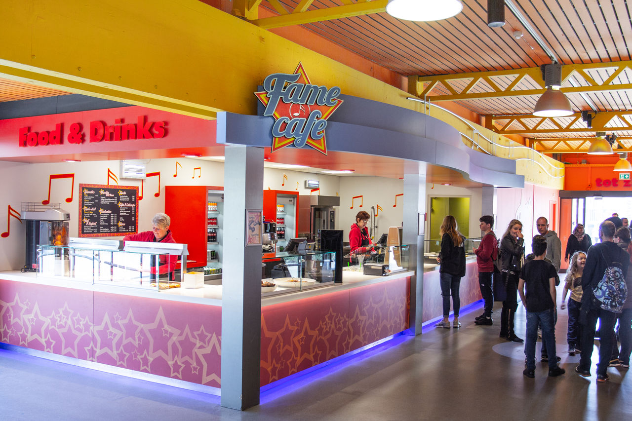 Fame Café: freshly-made sandwiches- Walibi Holland